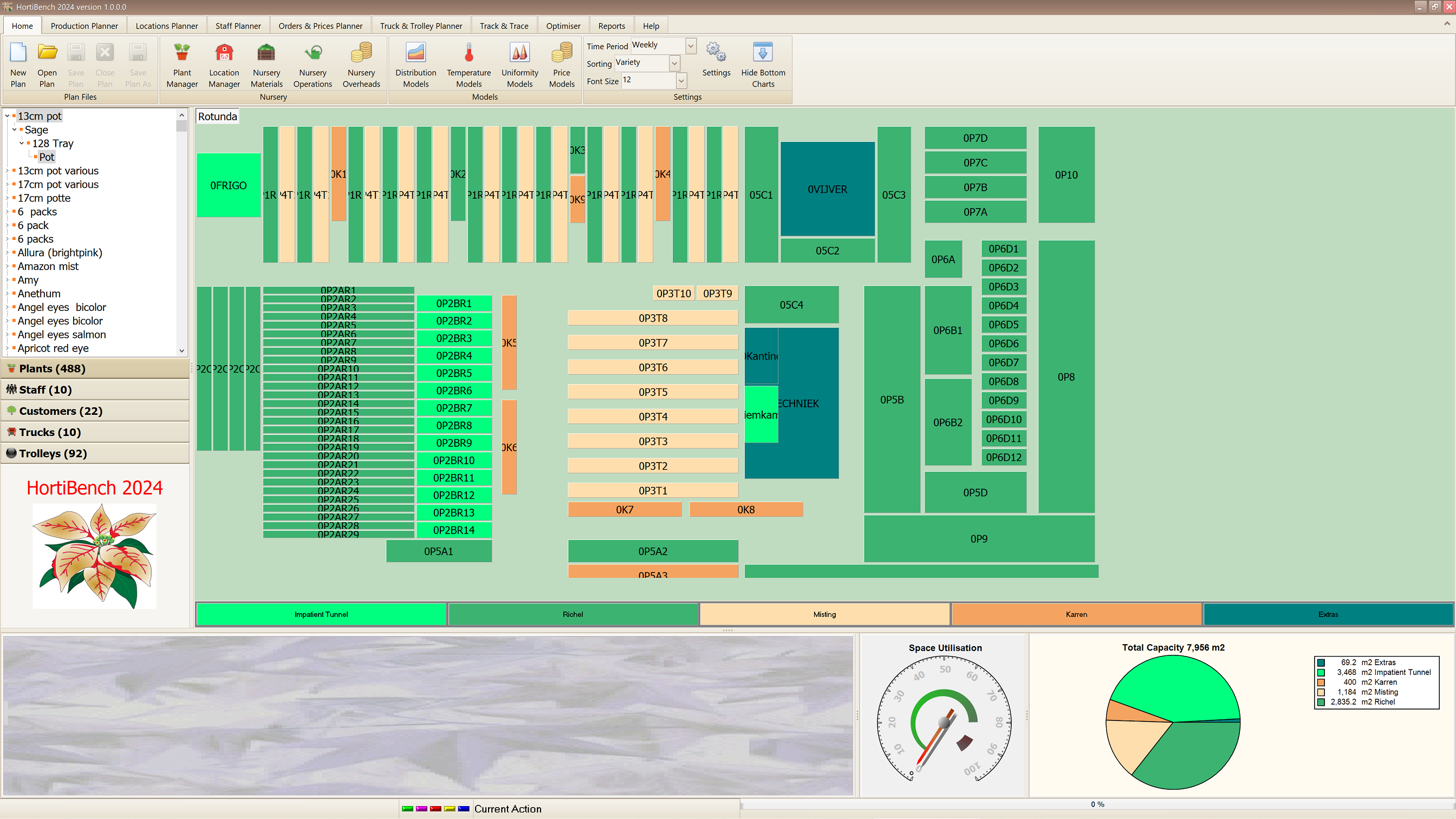 HortiBench, Production- Space and Financial Planning software for ...